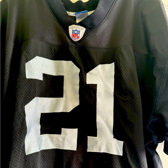 NFL | Shirts | Mens Black Raider Nfl Reebok Jersey 2 Branch Size 48 In ...